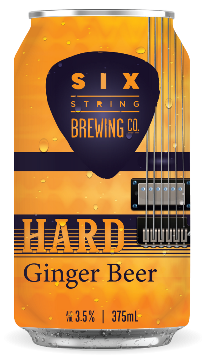 3.5% Hard Ginger Beer – Six String Brewing