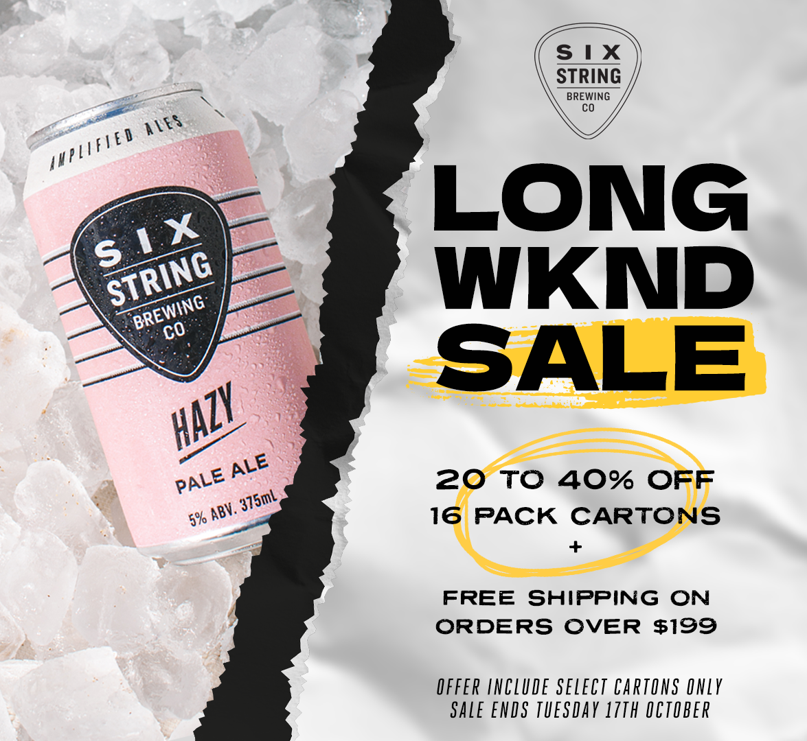 PACKAGED BEERS – Six String Brewing