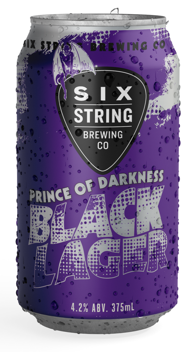 Prince of Darkness ~ Black Lager – Six String Brewing