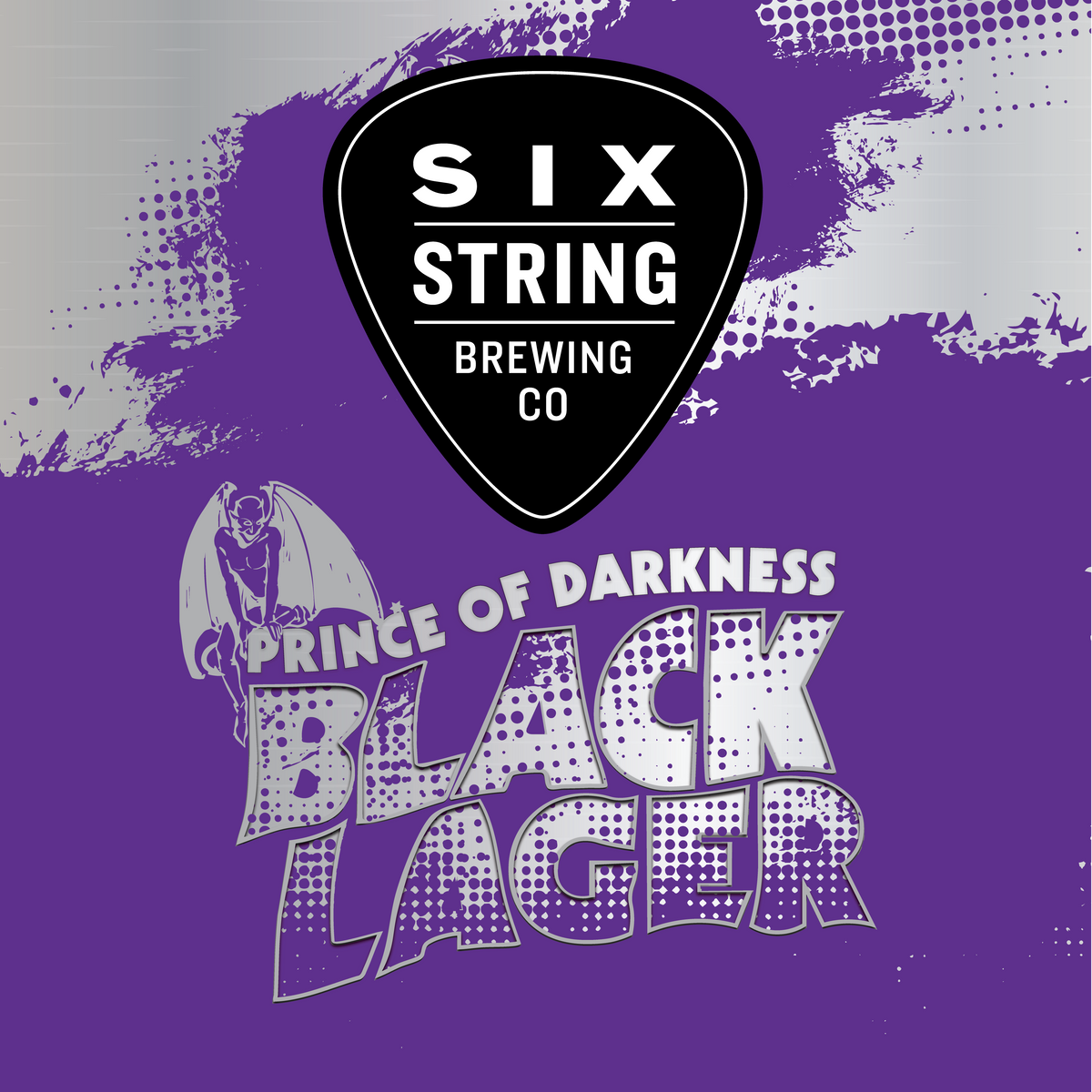 Prince of Darkness ~ Black Lager Corny Fill – Six String Brewing